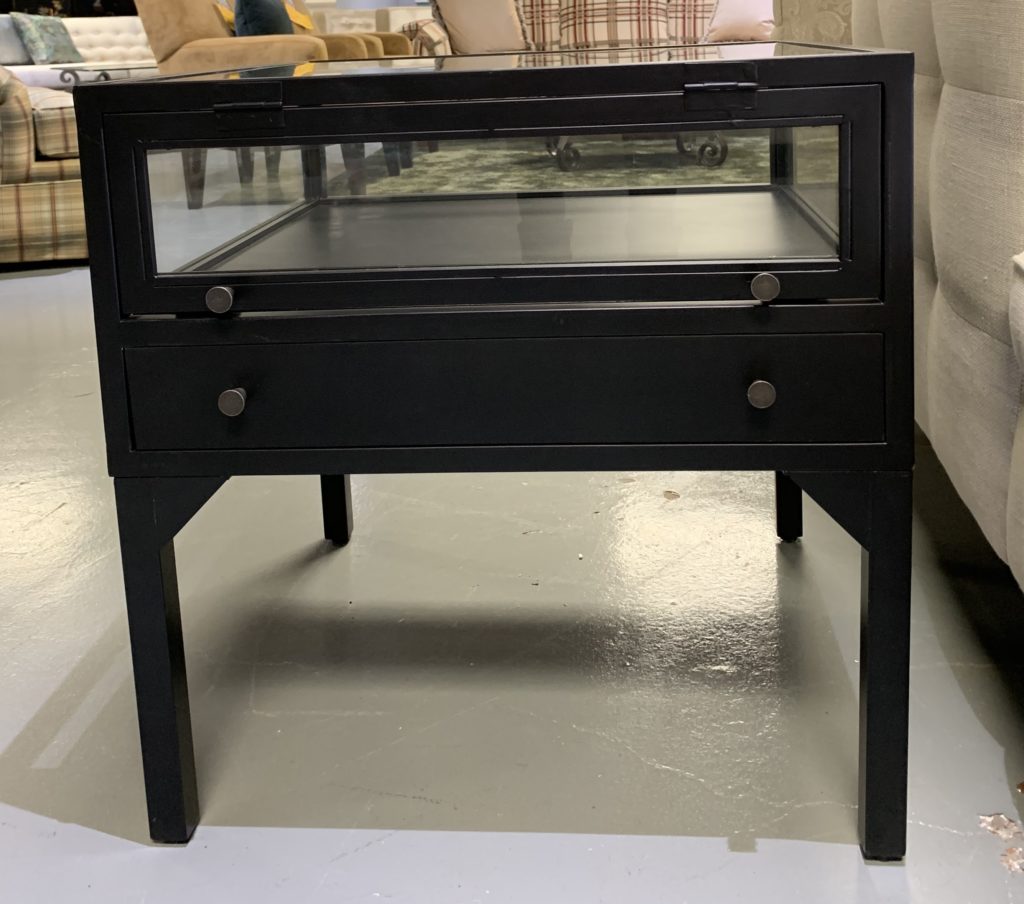 Wood and Glass Display Cocktail Table – Blum's Fine Furniture Co.