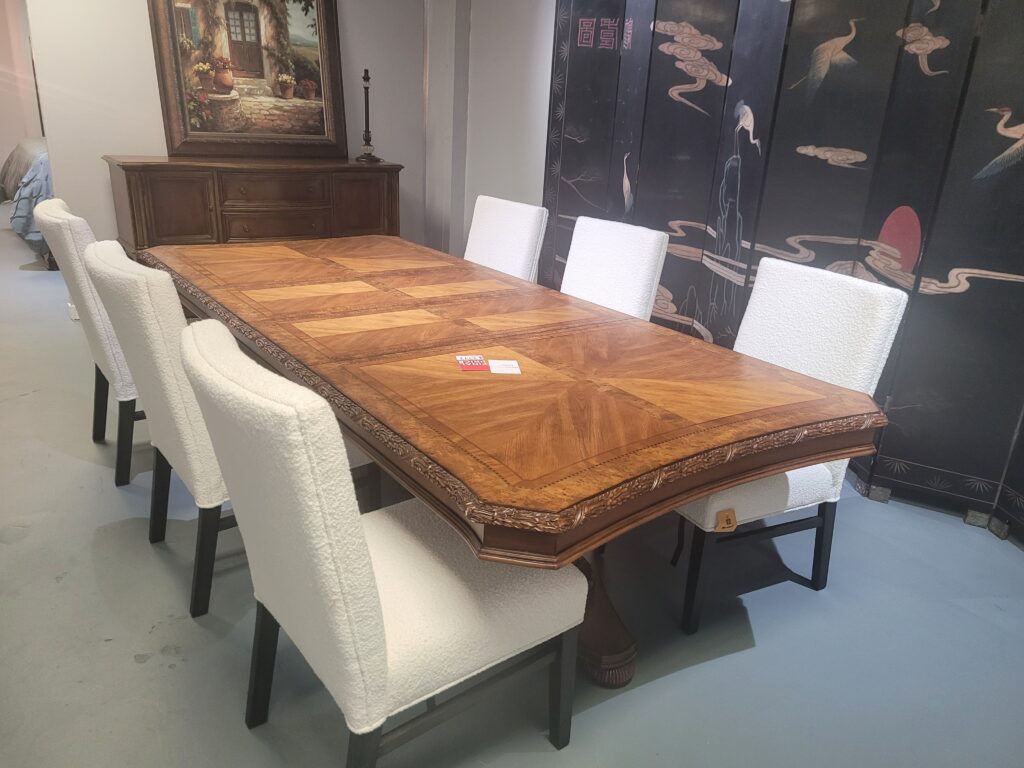 Multi-Wood Dining Table Set – Blum's Fine Furniture Co.